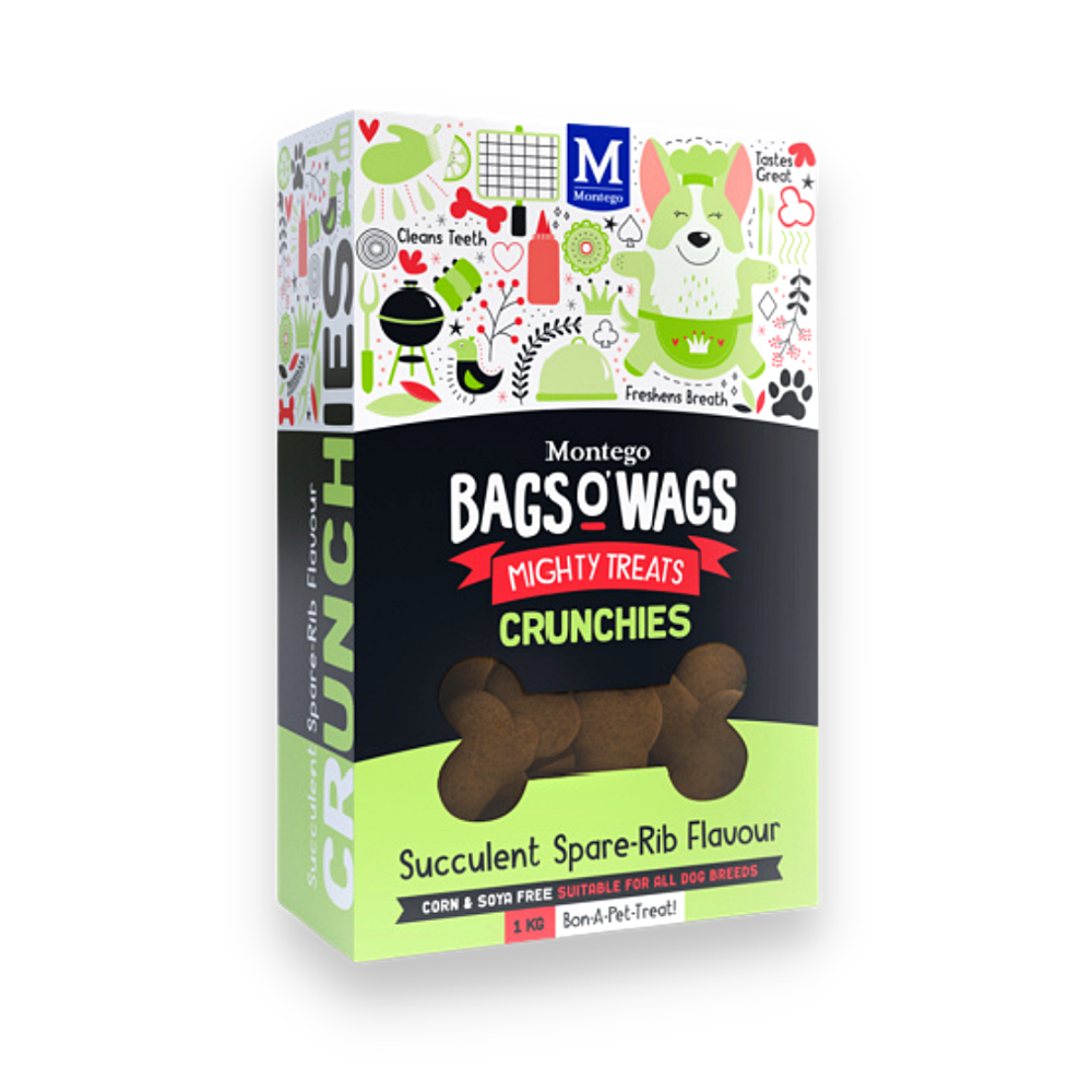 MONTEGO BAGS O' WAGS BISCUIT CRUNCHIES – Pets Vet Animal Clinic